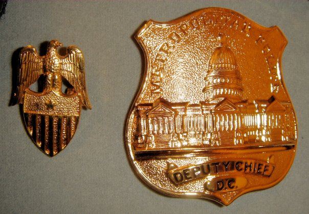 Rank Badges – Washington D.C. Metropolitan Police